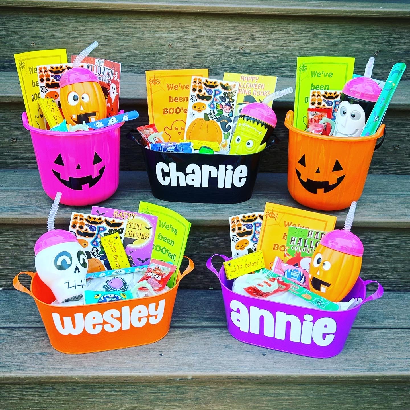 Halloween BOO Bucket – 2+3=WE