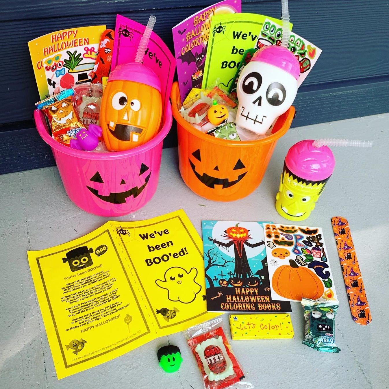 Halloween BOO Bucket – 2+3=WE