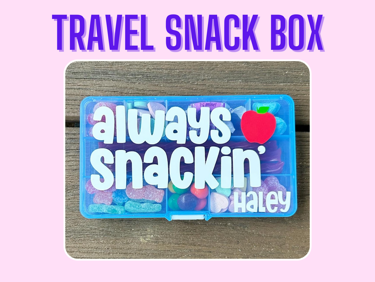Travel Snack Box (Mini) – 2+3=WE