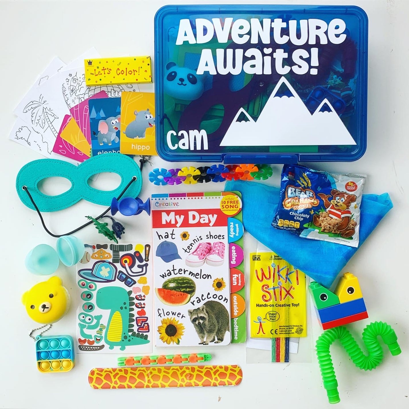 Preschool (Ages 3-5) Travel Busy Box – 2+3=WE